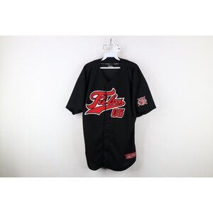 FUBU | Shirts | Vintage 9s Y2k Fubu Mens Large Spell Out Script Baggy Baseball Jersey Shirt ...